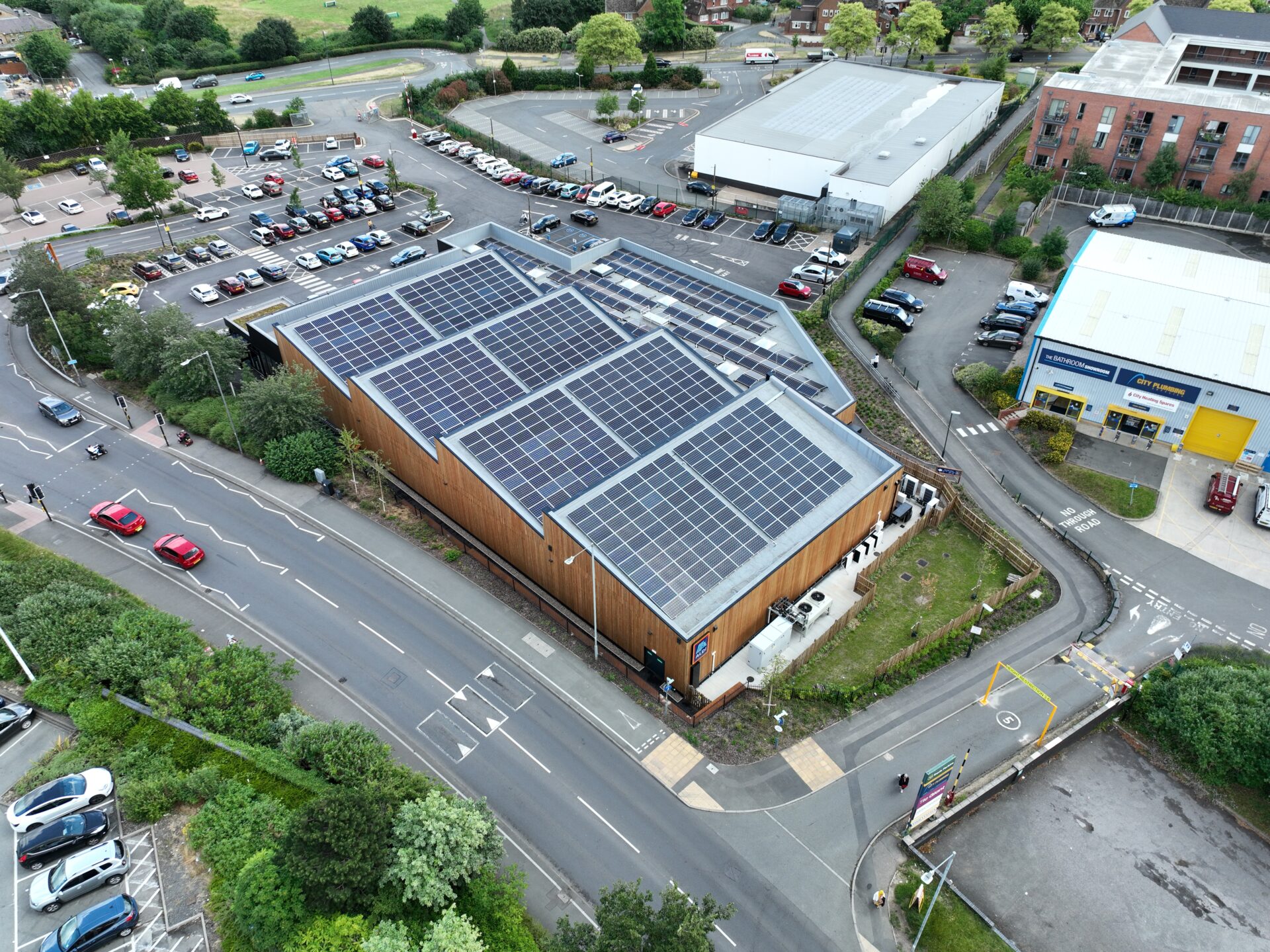 Aldi Eco Concept Store • Solar Energy UK