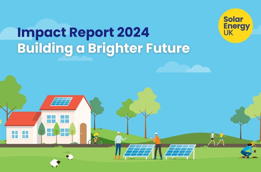 Impact Report 2024 • Solar Energy UK