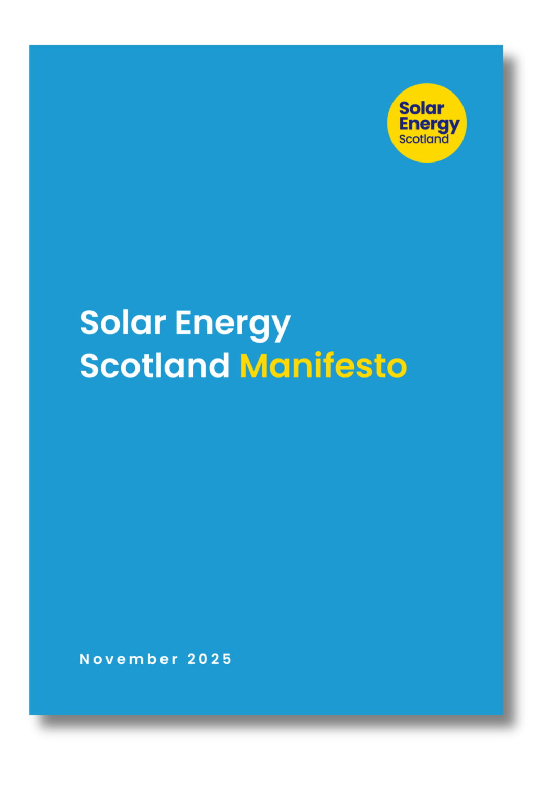 Solar Energy Scotland Manifesto • Solar Energy UK